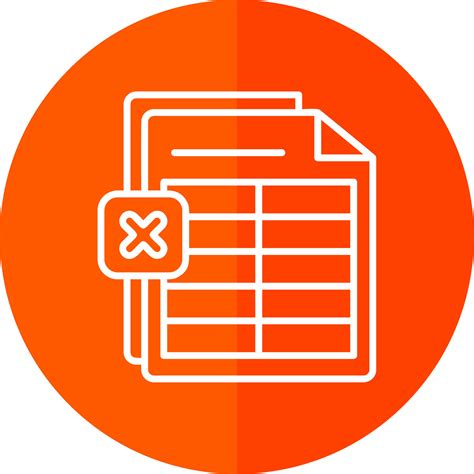 Excel Line Yellow White Icon Vector Art At Vecteezy