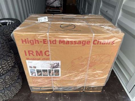 High End Massage Chair Irmc Aumann Auctions Inc