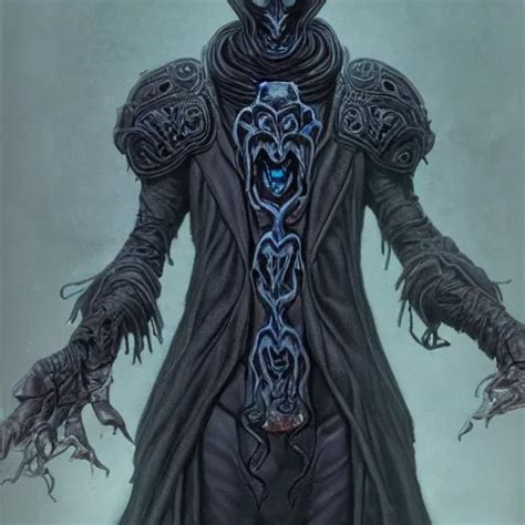 Photo Of A Cenobite Lich Illithid Drow Dark Elf Stable Diffusion