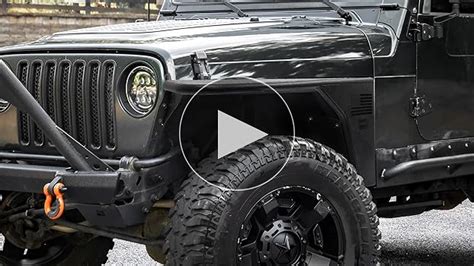 Bug Chip Protection Kuafu Fender Bug Chip Guards For Jeep Wrangler Tj