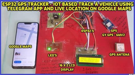 Esp32 Gps Tracker Iot Based Track A Vehicle Using Telegram App And