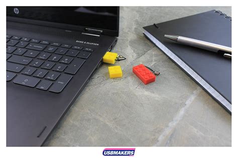 Brick Custom Printed USB Memory Stick USB Makers