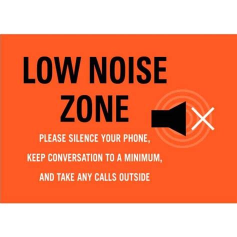 Low Noise Zone Visual Workplace Inc
