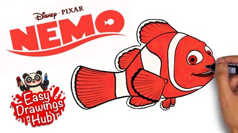 How To Draw Nemo In Minutes Easy Drawing Of Finding Nemo YouTube