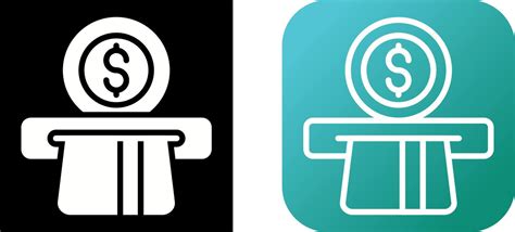 Automated Teller Machine Vector Icon 40581768 Vector Art At Vecteezy