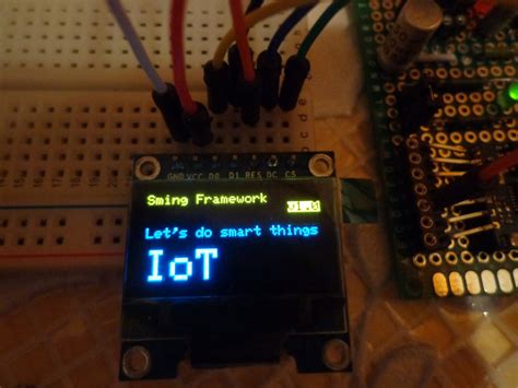 ssd1306 oled screen — sming documentation