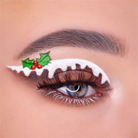16 Christmas Makeup Looks That Are Equal Parts Scary And Festive Artofit