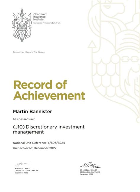 Martin Bannister Dippfs Certpfs Dm Certs Cii Mp Er On Linkedin