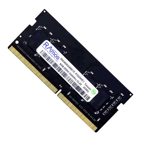قیمت و خرید رم لپ تاپ راموس مدل Rm4s8g 8gb 3200mhz Cl22 Ddr4 یاس ارتباط
