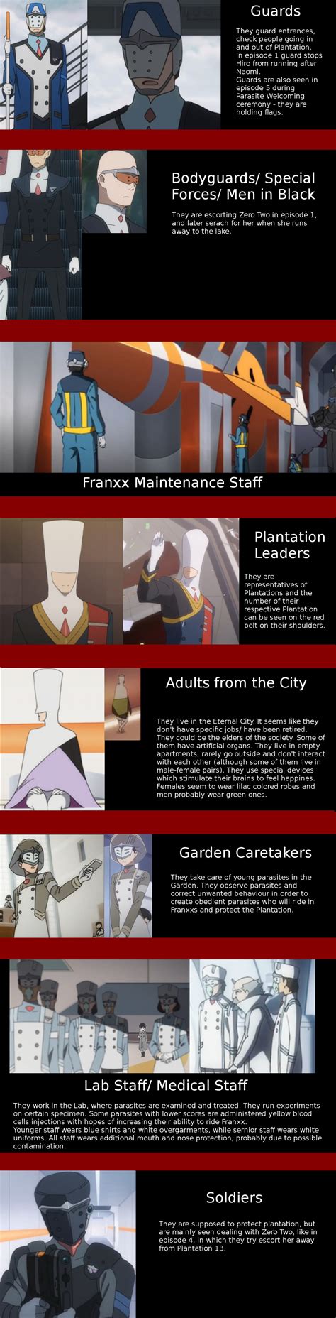 different types of adults in ditf r darlinginthefranxx
