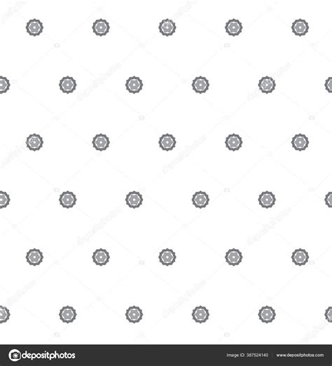 Vector Seamless Pattern Line Art Stock Vector By ©geometricpatterns 387524140