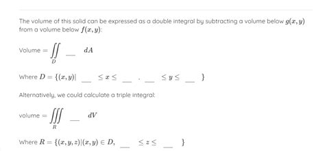 solved consider the solid bounded by the two surfaces