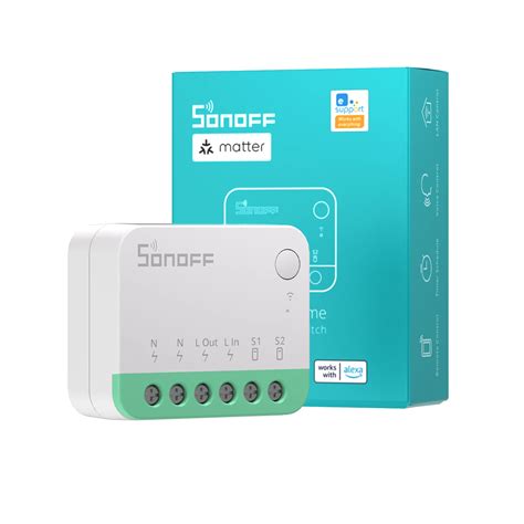 Sonoff Minir4m Mini Extreme Wifi Smart Matter Switch Home Detach Relay Module Via Ewelink App