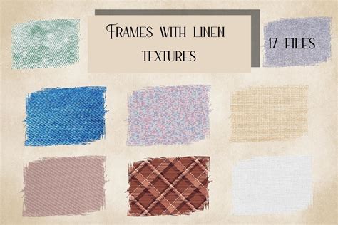 Colorful Linen Frames Bundle Graphic By Sublimation Heaven · Creative