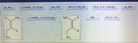 Solved Construct A Three Step Synthesis Of Trans 2 Pentene