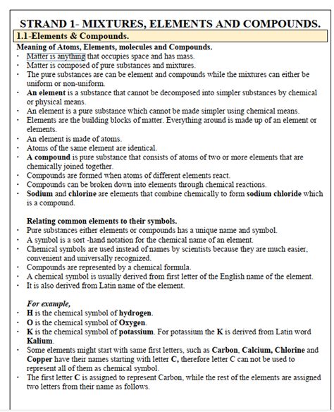 Integrated Science Grade 8 Notes Download For Lower Secondary