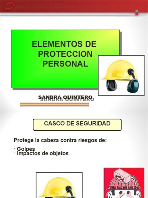 Elementos De Proteccion Personal Pdf Soldadura Construcción
