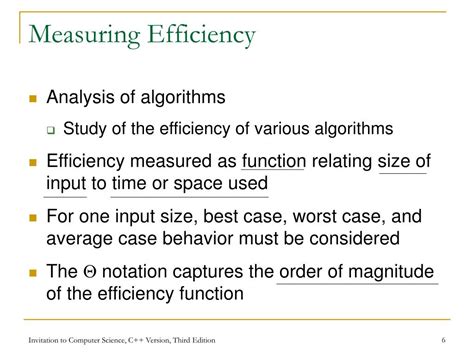 Ppt Chapter 3 The Efficiency Of Algorithms Powerpoint Presentation Free Download Id5879065