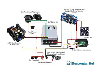 Electronics Circuit Diagram EdrawMax Templates