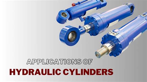 Diverse Industrial Applications Of Hydraulic Cylinders Sea Hydro System