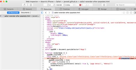 Ios Safari Renders Blank Page · Issue 5533 · Vuejsvue · Github
