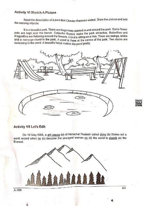 Class 5 English Onam Exam Question Paper 2024 25 Kerala Std 5 First Term English Question