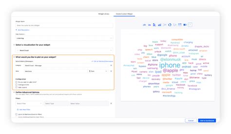 ‎word Cloud Widget Sprinklr Help Center