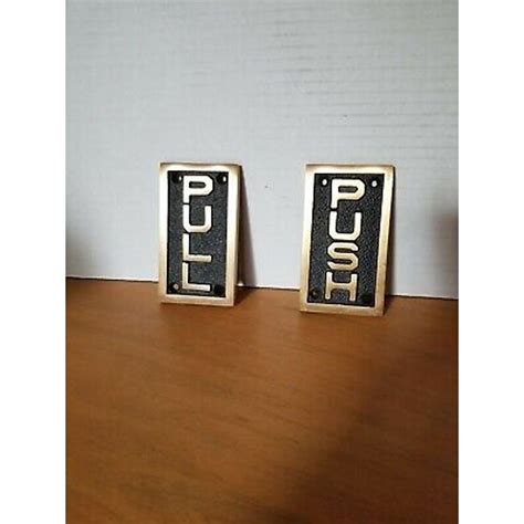 Brass Push Pull Plates Online Marketplace Everymarket