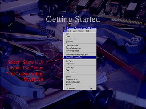 ppt creating graphical user interfaces gui s with matlab powerpoint