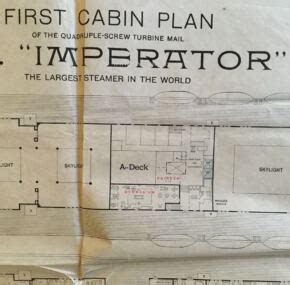 Imperator Deck Plan Luxury Liner Row