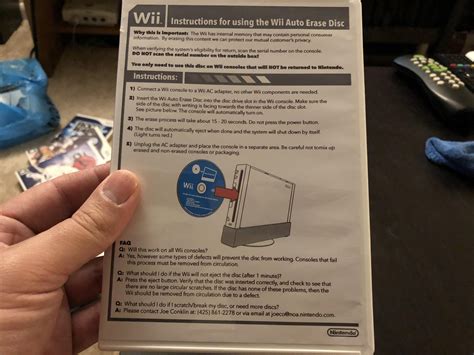 Wii Auto Erase Disc Repair Tool Nintendo Free Download Borrow And Streaming Internet