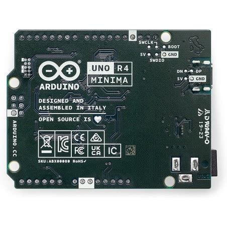 Tarjeta De Desarrollo Arduino UNO R4 Minima Tipo Arduino UNO R4 Minima