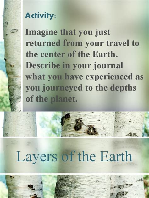 Layers Of The Earth Ppt Filename Utf 81 Layers Of The