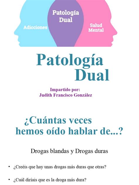 Patología Dual Adicciones Y Trastornos Pdf Estilo De Vida