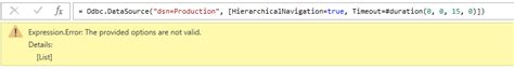 Solved Function Odbcdatasource Error With Timeout Settin