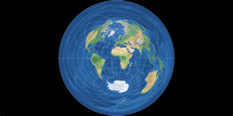 Azimuthal Equidistant Projection Equatorial Aspect Compare Map Projections