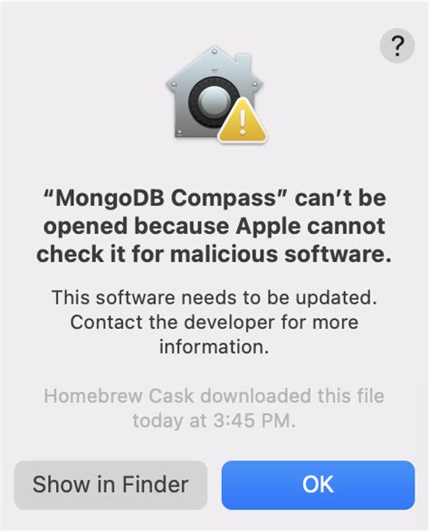 Unable To Launch Mongodb On Macos Monterey Error Mongodb Compass” Can