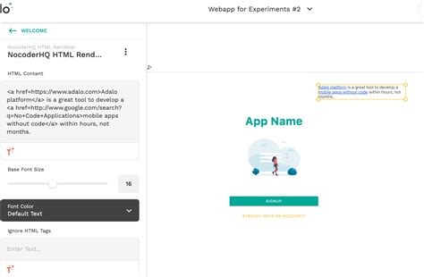 How To Include Link Text And Non Link Text Within A Text Component