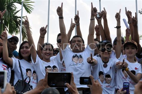 Anang Kampanye Prabowo Hatta Antara Foto