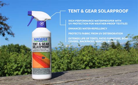 Nikwax Tent & Gear SolarProof (Spray-On) 500ml : Amazon.ca: Sports ...
