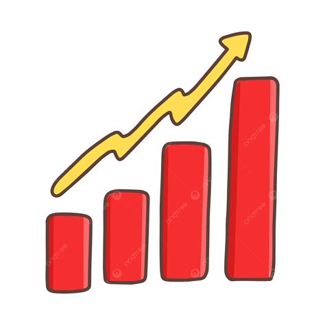 Data Vector Illustration Of Growth Graph Vector Illustration
