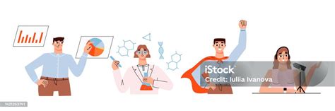 Mbti 개념 분석가 캐릭터 플랫 벡터 일러스트 레이 션 개념에 대한 스톡 벡터 아트 및 기타 이미지 개념 개발 개체 그룹 Istock