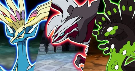 Pokemon X And Y Legendaries Types