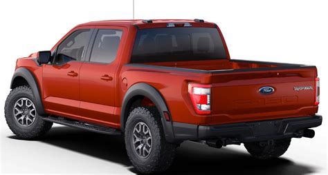 2021 Ford F 150 Raptor Gains New Code Orange Color First Look