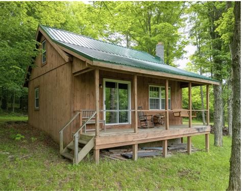 Built 1994 Pennsylvania Off Grid Rustic Cabin For Sale On 20 Acres