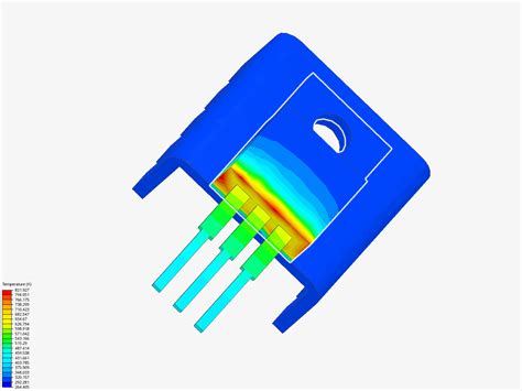 Thermal Analysis Of Heatsinkandbjt By Ntua Simscale