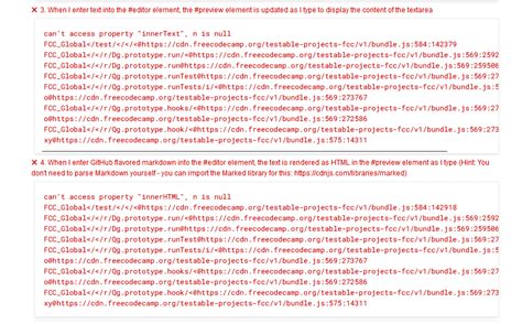 Automatic Test Not Working On Markdown Previewer Project The