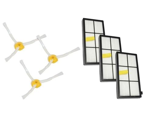 ערכת פילטרים ומברשות צד לאיירובוט רומבה סדרה 900 Irobot Roomba