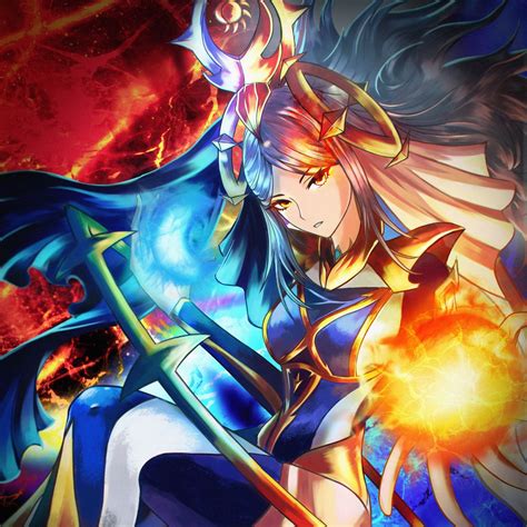 Blue Fireball Wallpaper