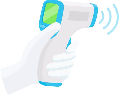 Checking Body Temperature Symbol Color 19615272 Png